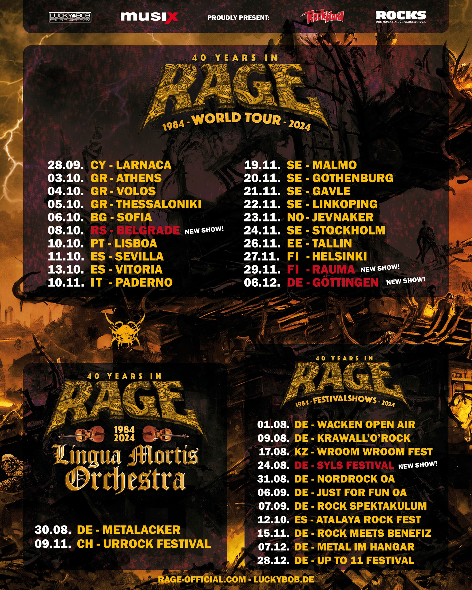40 Years in Rage – 4 Decades of Heavy Metal - Abaddon magazine